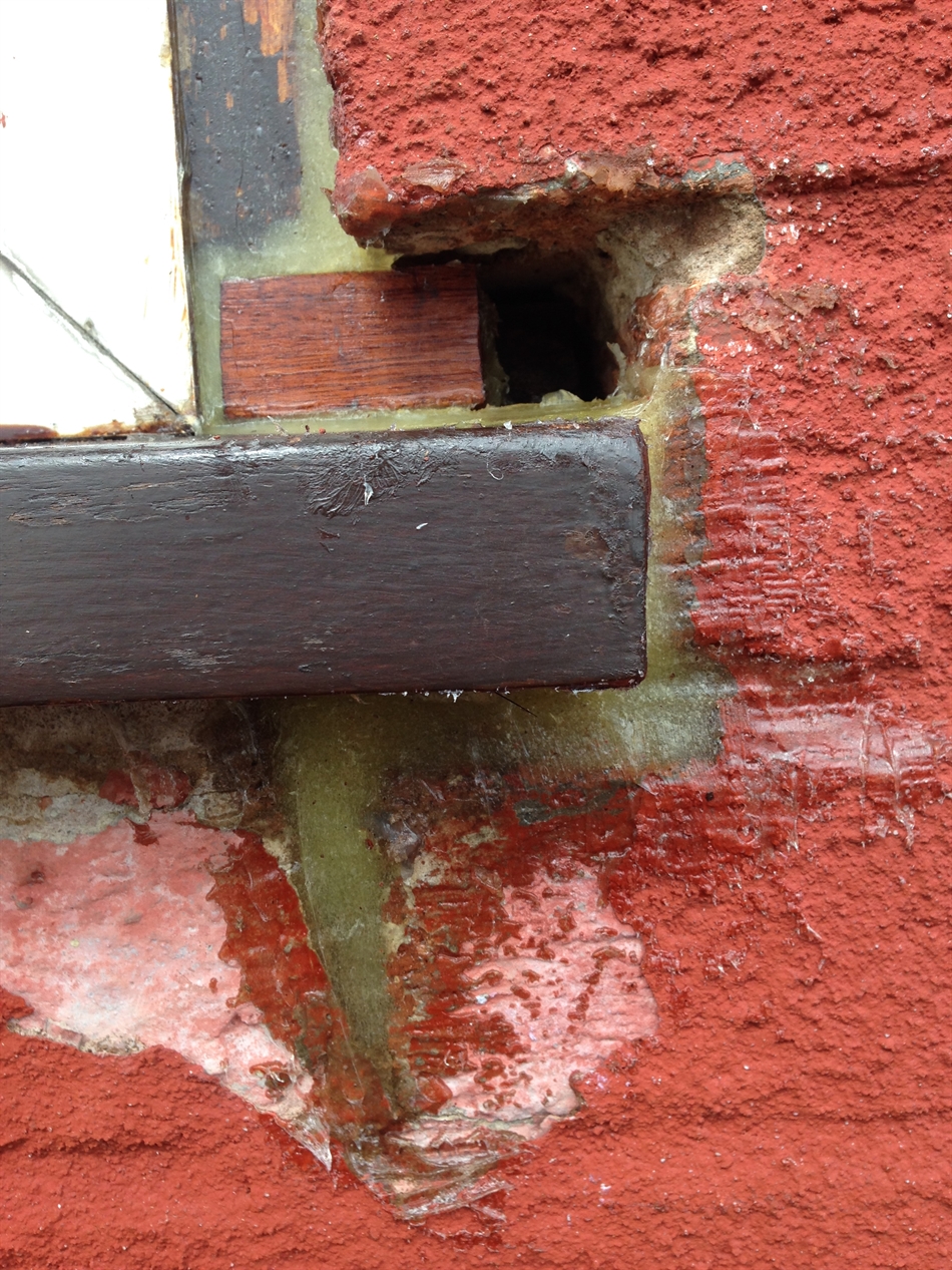 Repair to Hardwood / Aluminium Window Frame | Repair Care